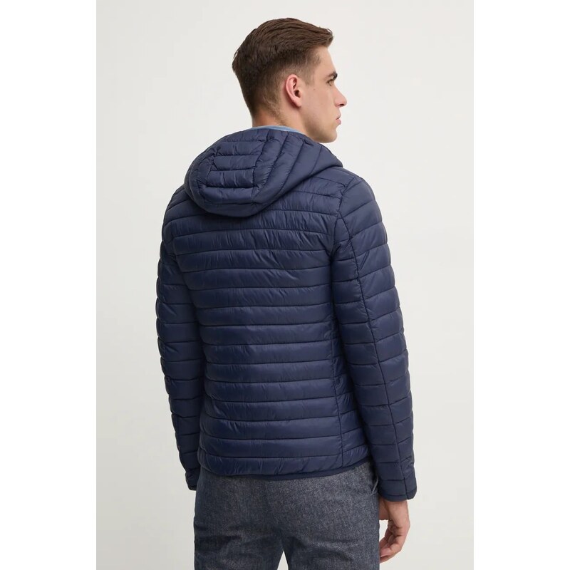 Jakna United Colors of Benetton moška, mornarsko modra barva, 2BA2UN02O ...