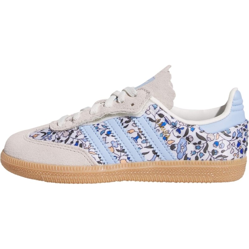 ADIDAS ORIGINALS Superge 'Samba OG x Liberty London' modra / svetlo modra / temno siva / bela ...